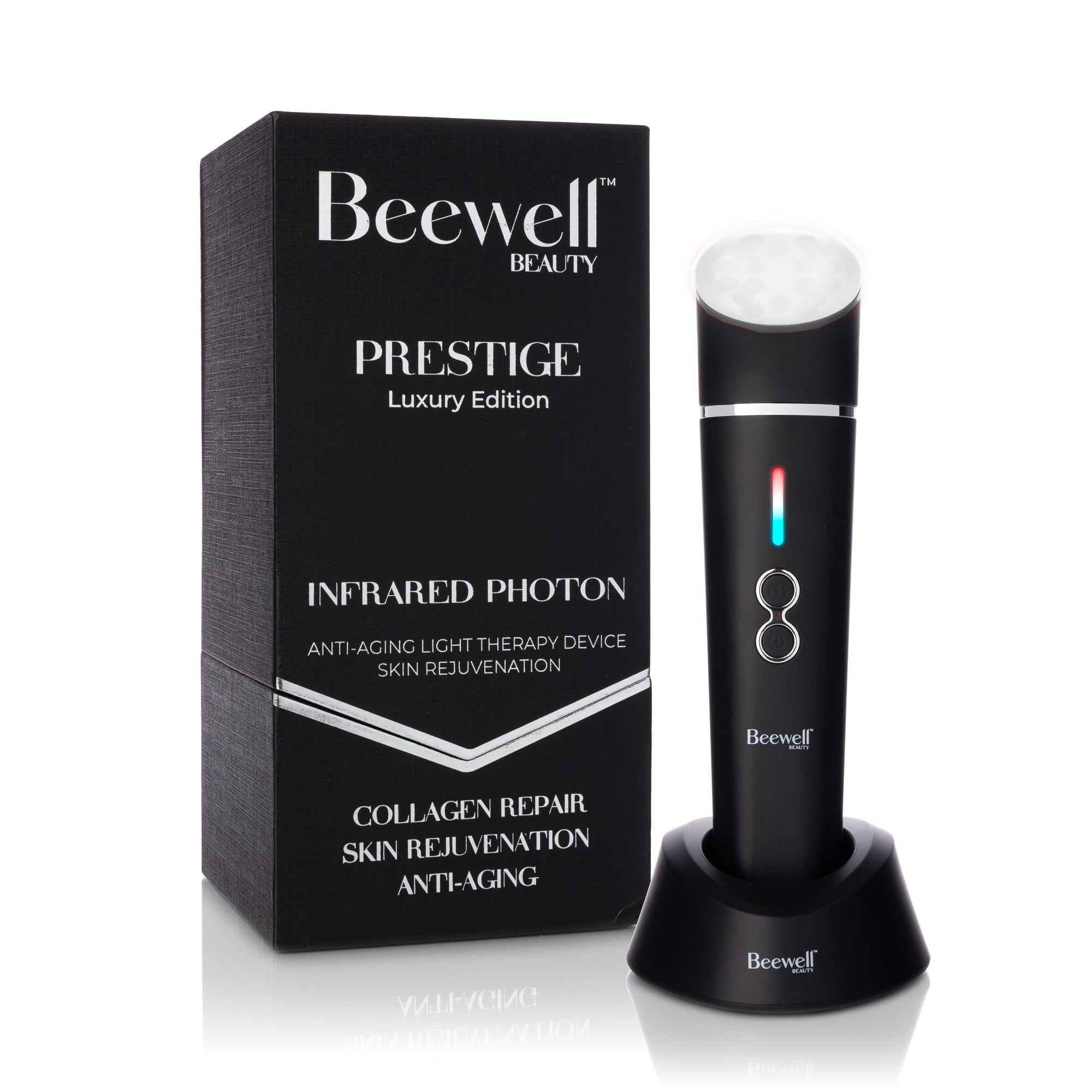 PRESTIGE Luxury Edition Anti-Aging Photon Full Body Device with Red, B ...