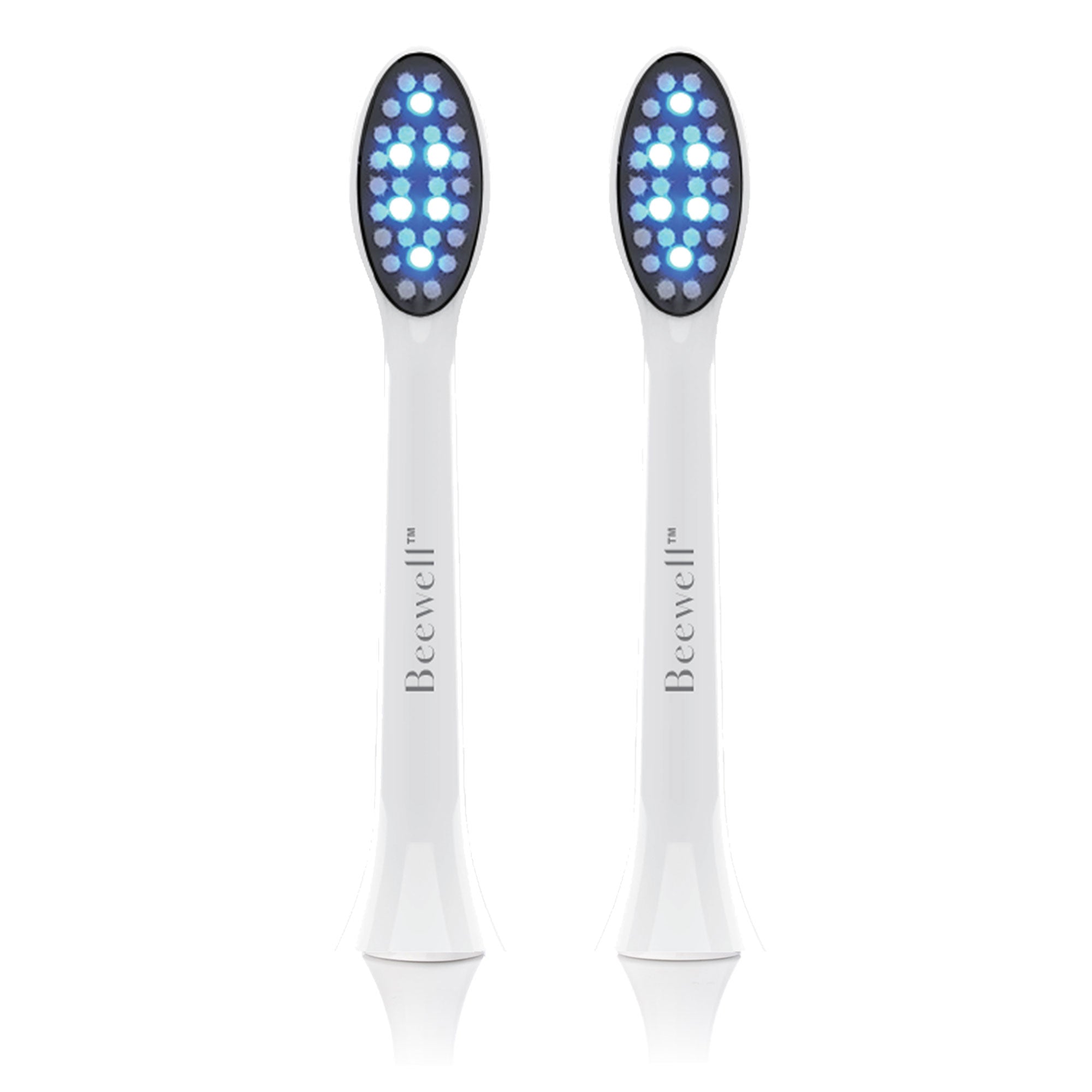 Blue LED Therapy Brush Head Replacement - Body White Color – Beewell ...